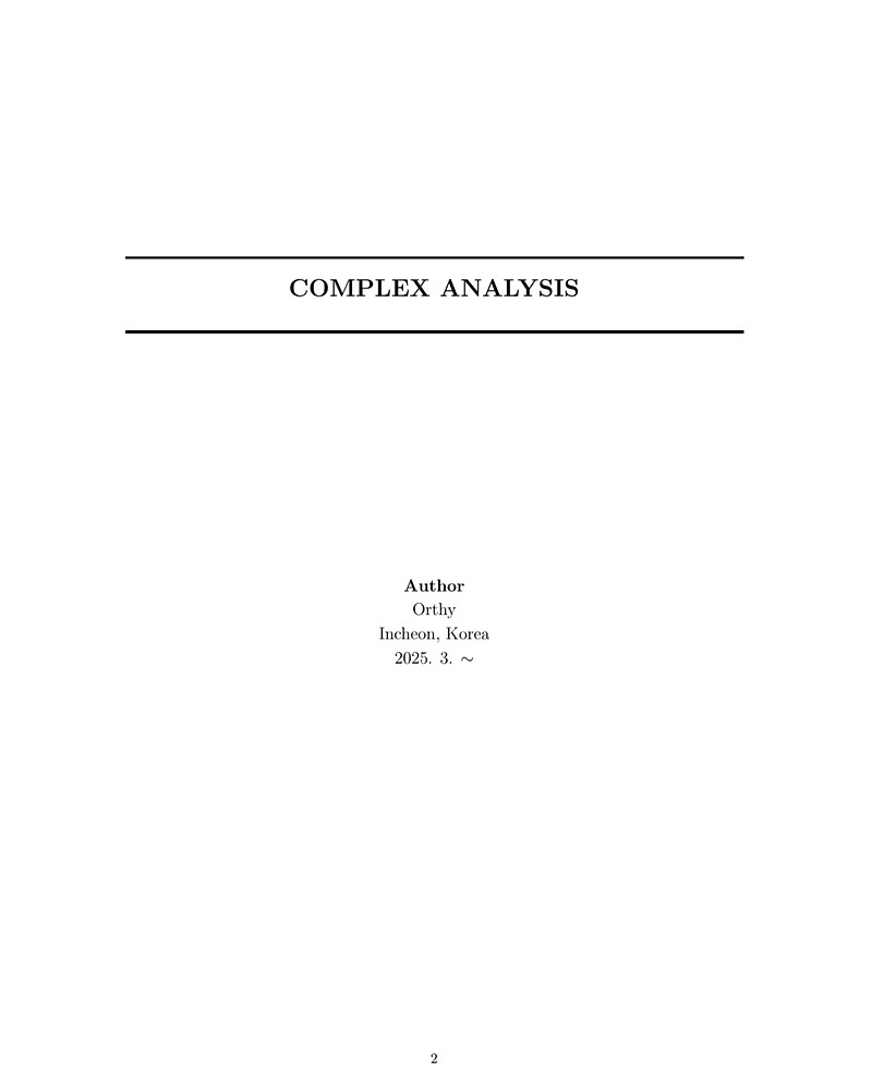 [Complex Analysis], Stein, Chapter1