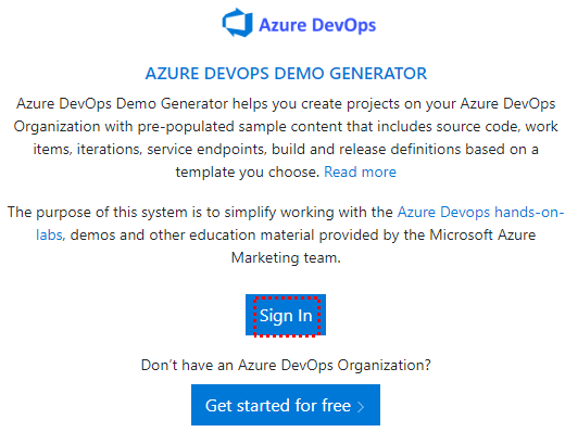 Azure DevOps Lab 선행 조건