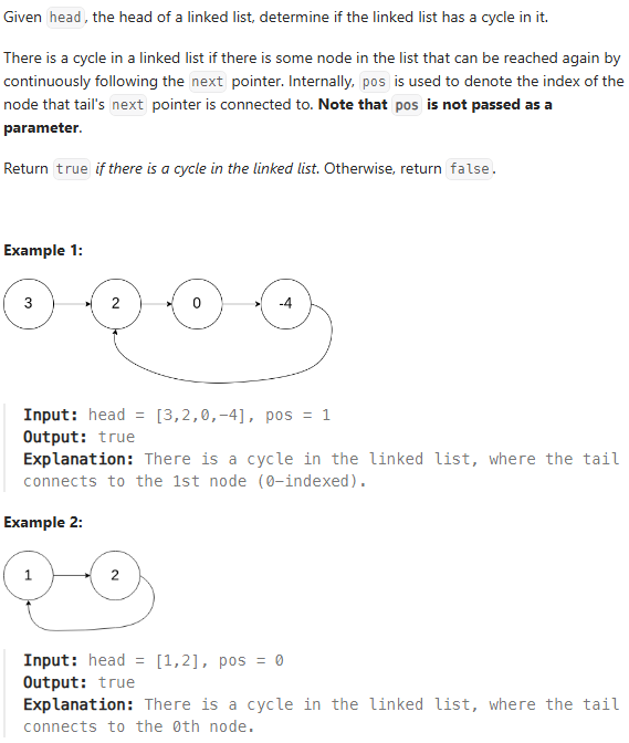 [Python] 141. Linked List Cycle