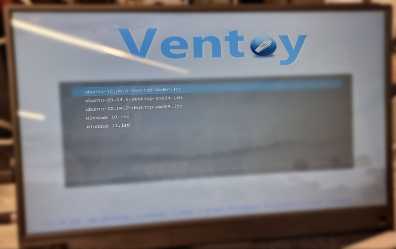 Ventoy 사용법 (feat. 멀티 OS USB 만들기) — nak-z