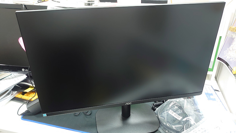 알파스캔 AOC 27B2 보더리스 75 모니터 구입 - 소요카제