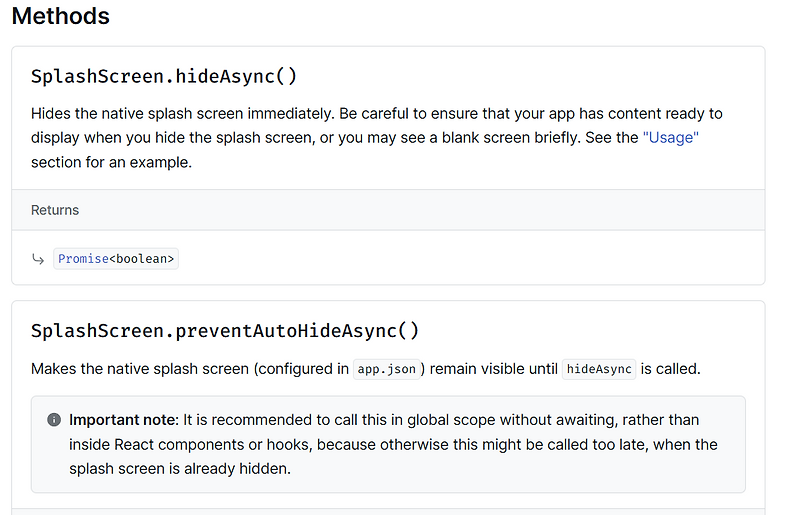 [React Native] PreLoading - SplashScreen / useAssets, useFonts