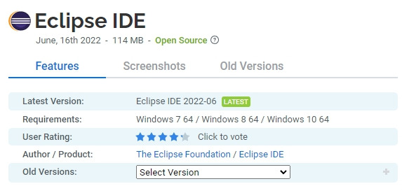 Eclipse IDE 무료 다운로드