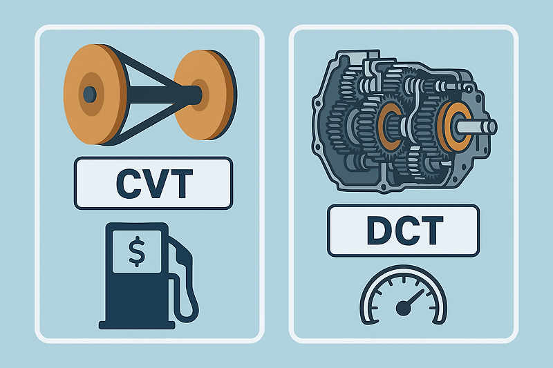 2025년 최신 자동차 변속기 CVT vs DCT 완벽 비교 가이드