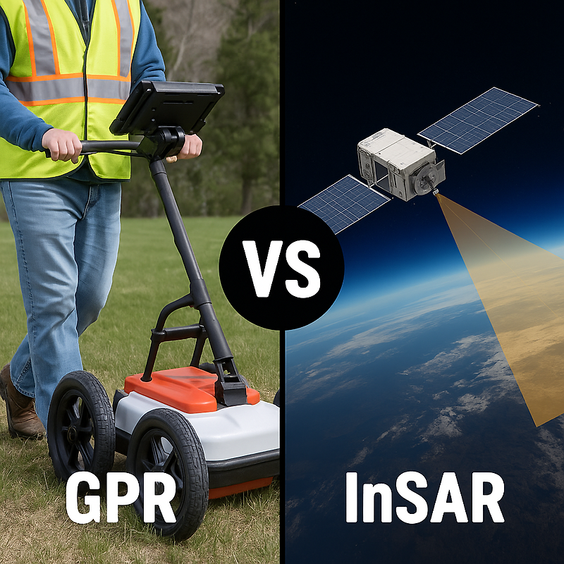 GPR vs InSAR – 지하와 지표를 읽는 두 기술의 차이 :: 지식공유공간