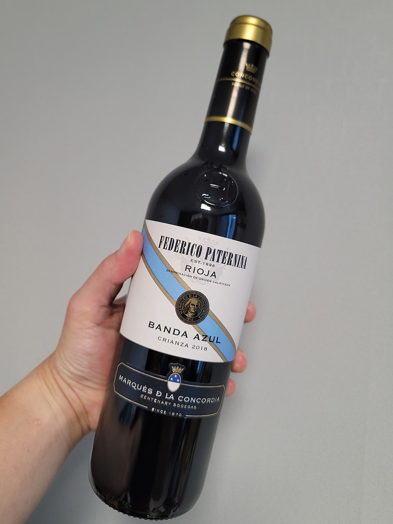 FEDERICO PATERNINA RIOJA BANDA AZUL CRIANZA 2018