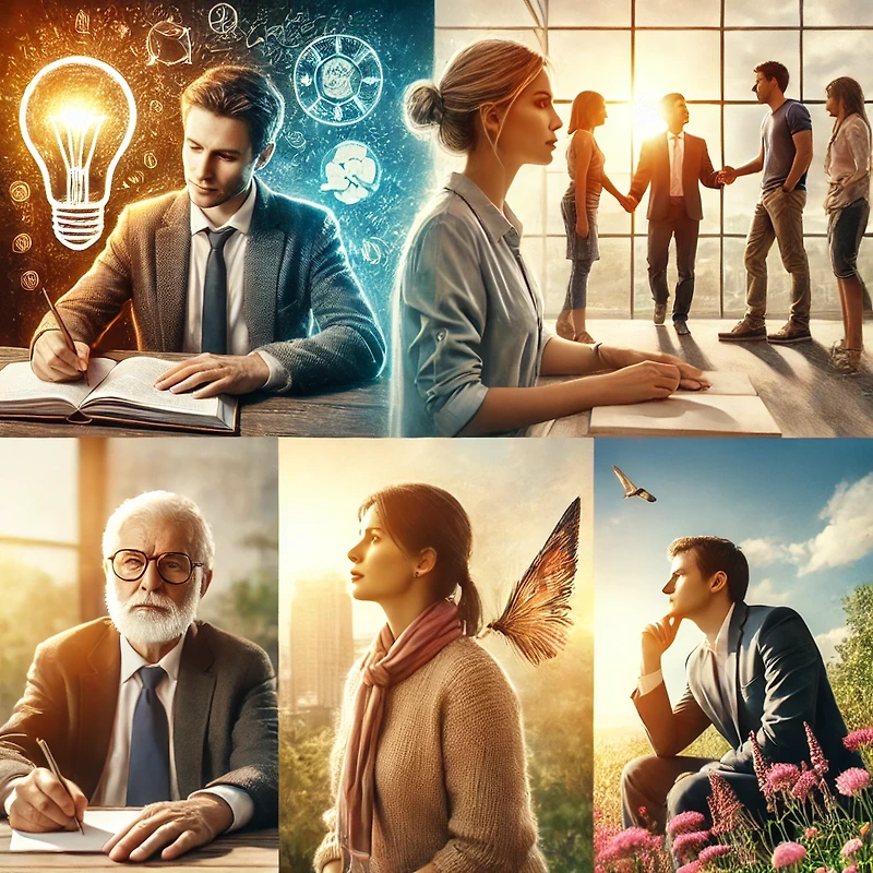 MBTI + 20대~50대 세대별 성장 전략