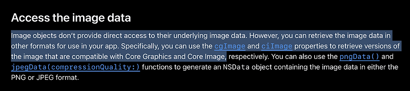 [iOS - swift] CGImage와 UIImage 개념 이해하기 (고수준 레벨과 저수준 레벨)