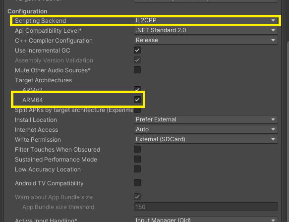 kjun.kr (kjcoder.tistory.com) :: [Unity] Galaxy S21 (Android 11) 에서 AR Camera 동작 시 앱이 죽는 경우
