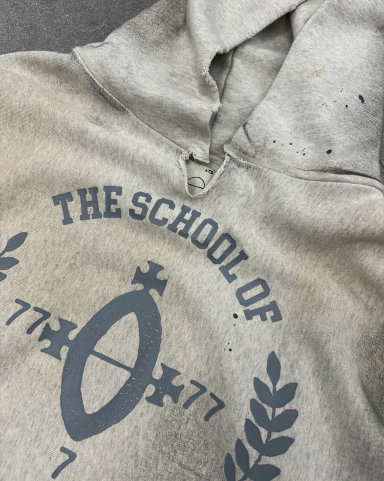 로스트 타운 서플라이 LTS SCHOOL LOGO 데미지 후디 재입고 안내 소식