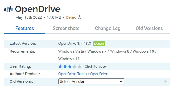 OpenDrive 무료 다운로드