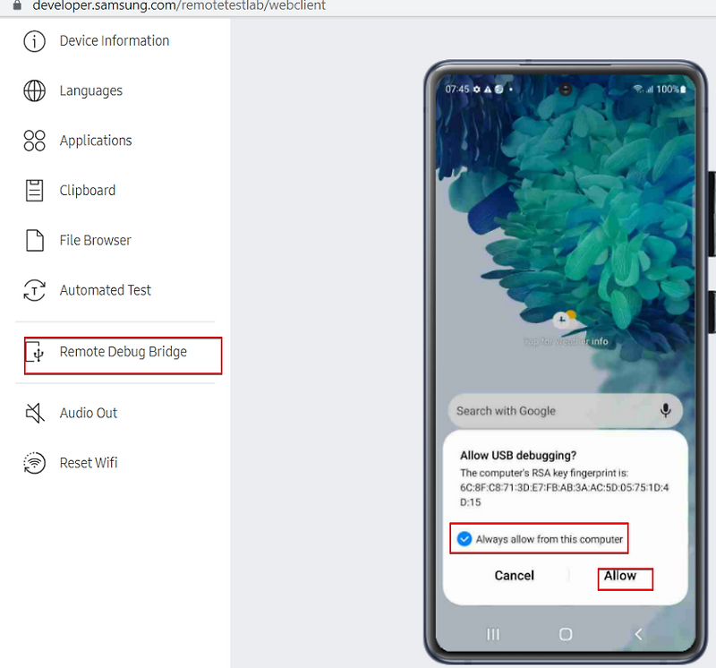 [안드로이드] 삼성의 다양한 기기로 테스트 및 디버깅(Remote Debugging)하는 꿀팁!