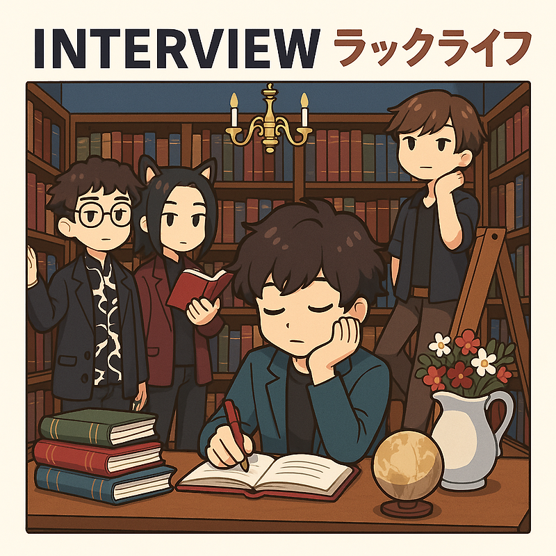 [인터뷰] 럭라이프 PON 인터뷰 - 새로운 응원의 목소리, 4th 싱글 'リフレイン(Refrain)'의 이야기 (WiX, 2017.10.4)