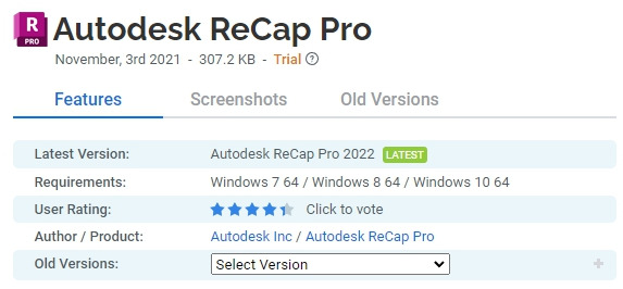 Autodesk ReCap Pro 무료 다운로드