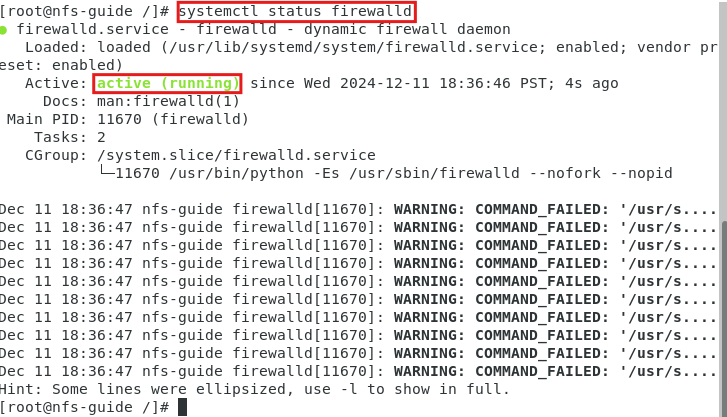 Linux NFS 서버 구성