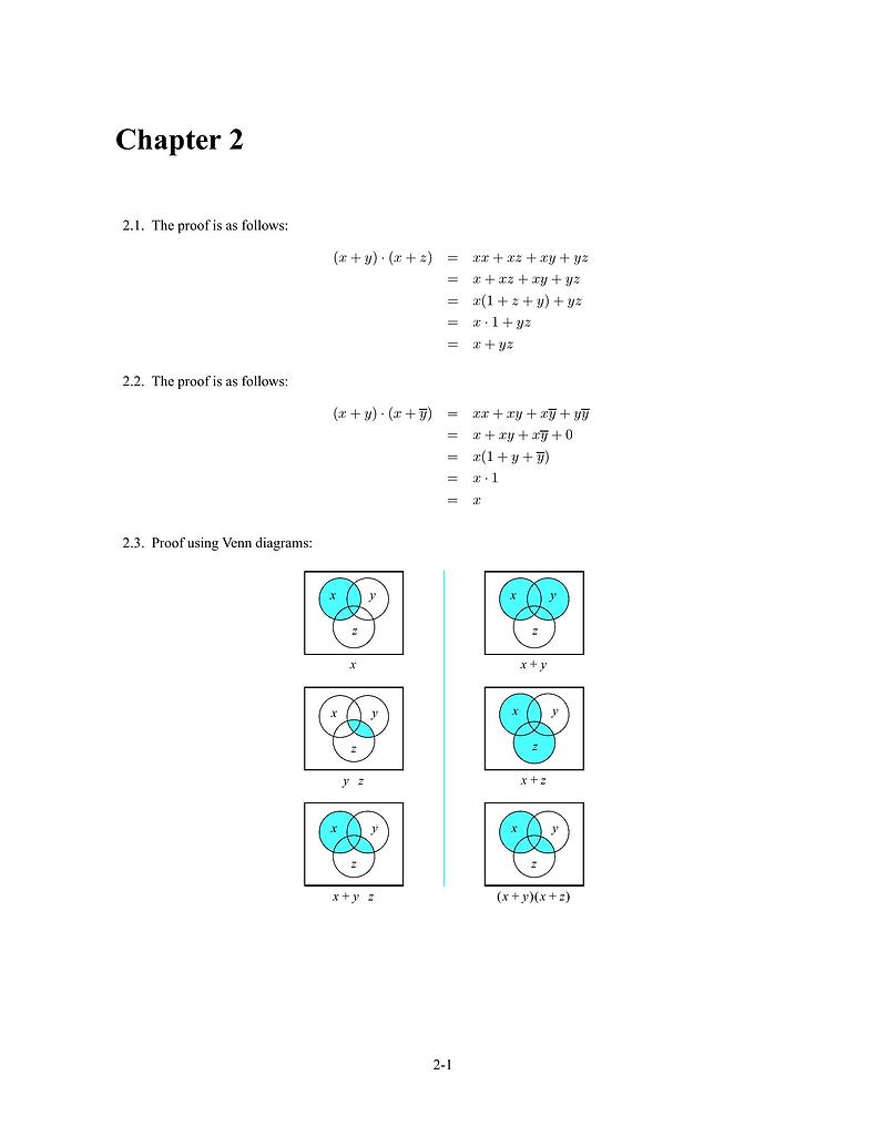 Solution manual to Fundamentals of digital logic with verilog design ...