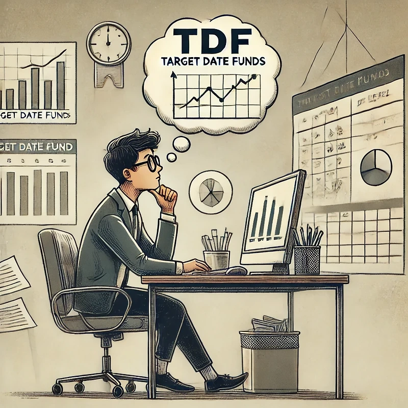 퇴직연금, 안전자산만 고집할 필요 없다? TDF로 공격적 투자하는 방법!