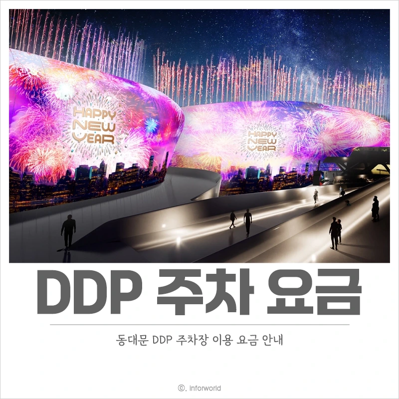 동대문 DDP 주차 요금 안내 주차장 이용 및 주차비 할인 방법