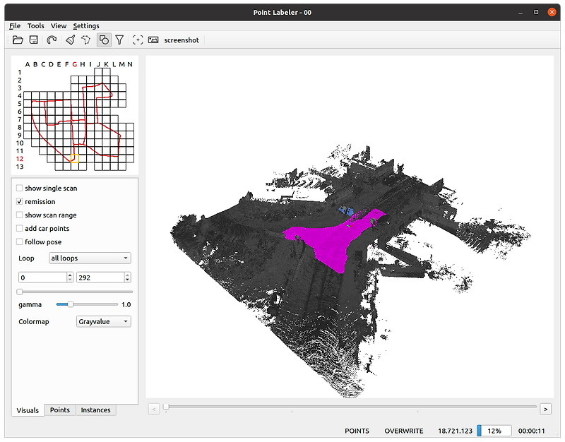 semantic-kitti-api & point_labeler