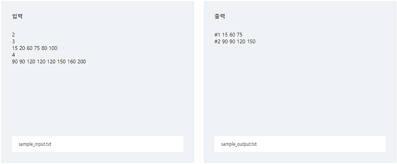 [SWEA] 19113. 식료품 가게(Java, D3)