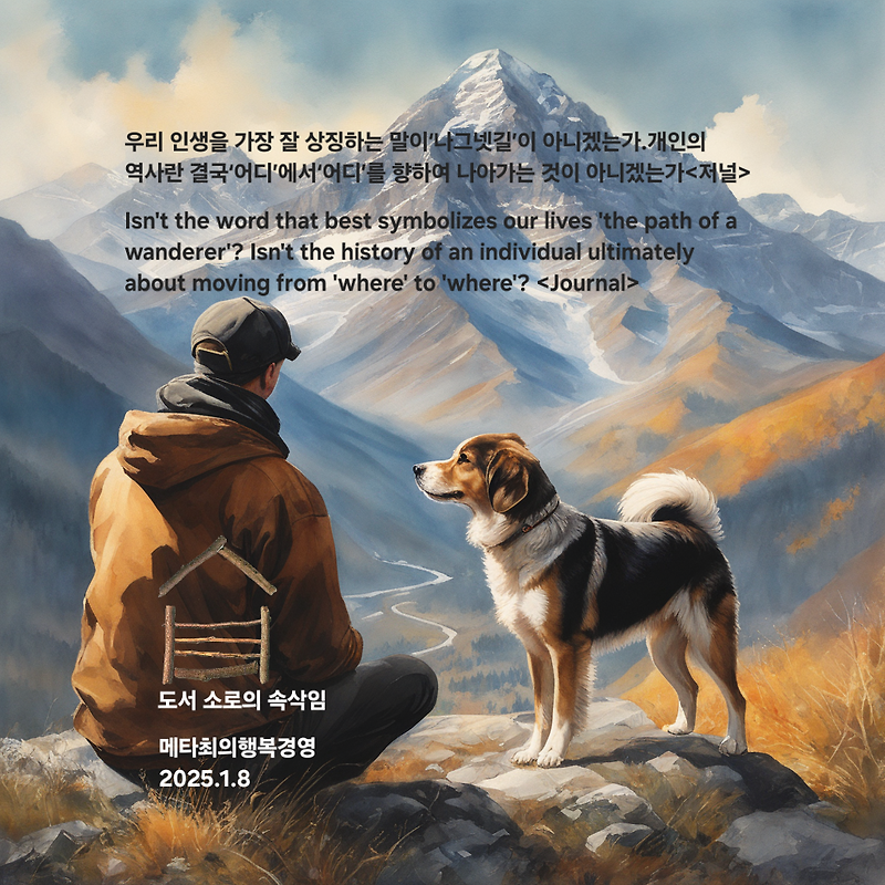 2025년1월8일 소로의 속삭임 헨리 데이비드 소로김동욱 엮음사이언스 북스 우리 인생을 가장 잘 상징하는 말