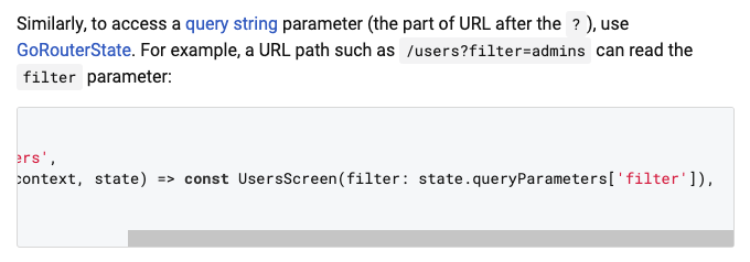 [Flutter] Go Router queryParameters 쓰기