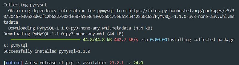[Cloud] [Python] pymysql 사용하여 mysql 데이터 삽입하기 — hyoding