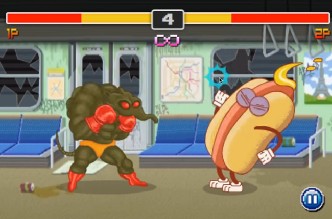 케밥 파이터 격투게임하기 (Kebab Fighter) :: 신비게임