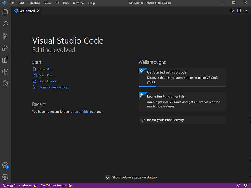 Visual Studio Code 설치하기
