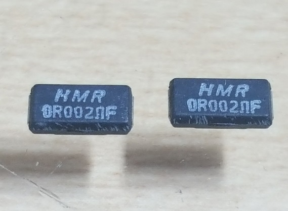 1W-0.002ohm-F. 1W 0.002ohm-F. Size:6432. SMD Metal Resistor. SMD 메탈저항 ...