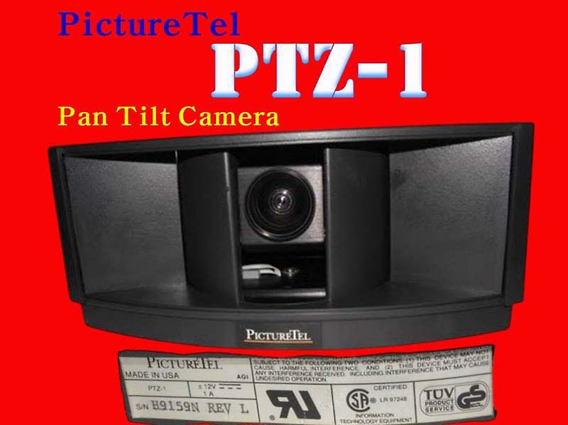 CCTV Pan Tilt Zoom 팬-틸트 카메라 PTZ1 Webcam 웹캠 PictureTel PTZ-1