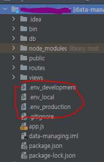 NodeJS env / NodeJS dotenv & pm2 사용법