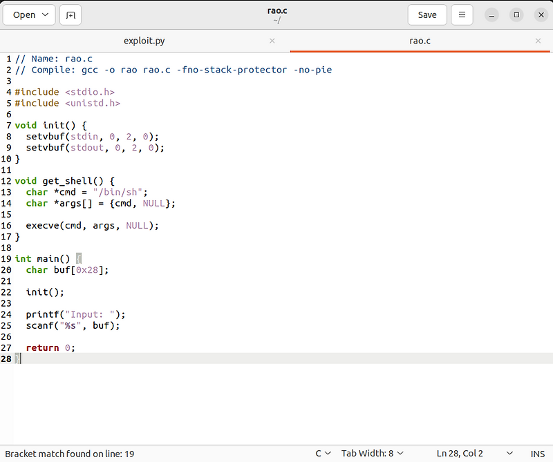 [Dreamhack] Return Address Overwrite