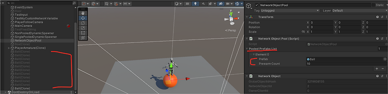 유니티 Netcode For Gameobject Object Pooling