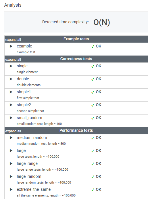 Lesson 15. Caterpillar method - CountDistinctSlices #2 (속도 개선)