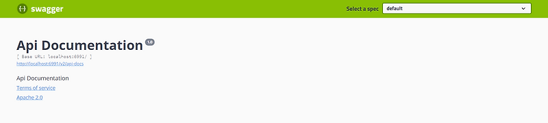 [API] Spring boot Swagger 기본 사용법