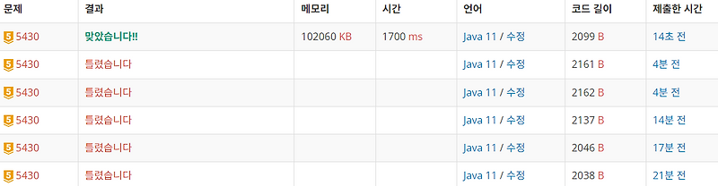 백준 5430번: AC [Deque][덱][문자열][자료구조] -Java :: 매운코딩
