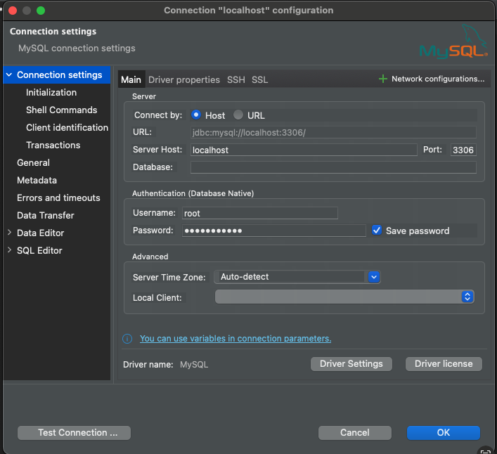 MySQL Public Key Retrieval 오류 해결법 (DataGrip, Workbench 모두 적용 가능)