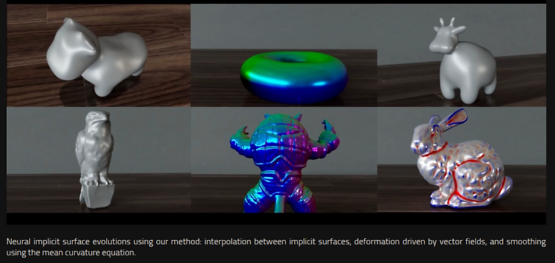 Neural Implicit Surface Evolution