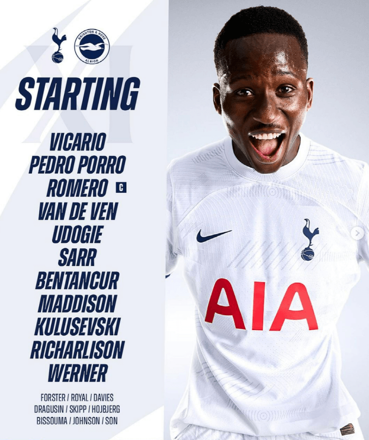 EPL 24R 다시 돌아온 손흥민, 토트넘 홋스퍼 VS 브라이튼-손흥민이 극장골의 견인차 역할을 하다