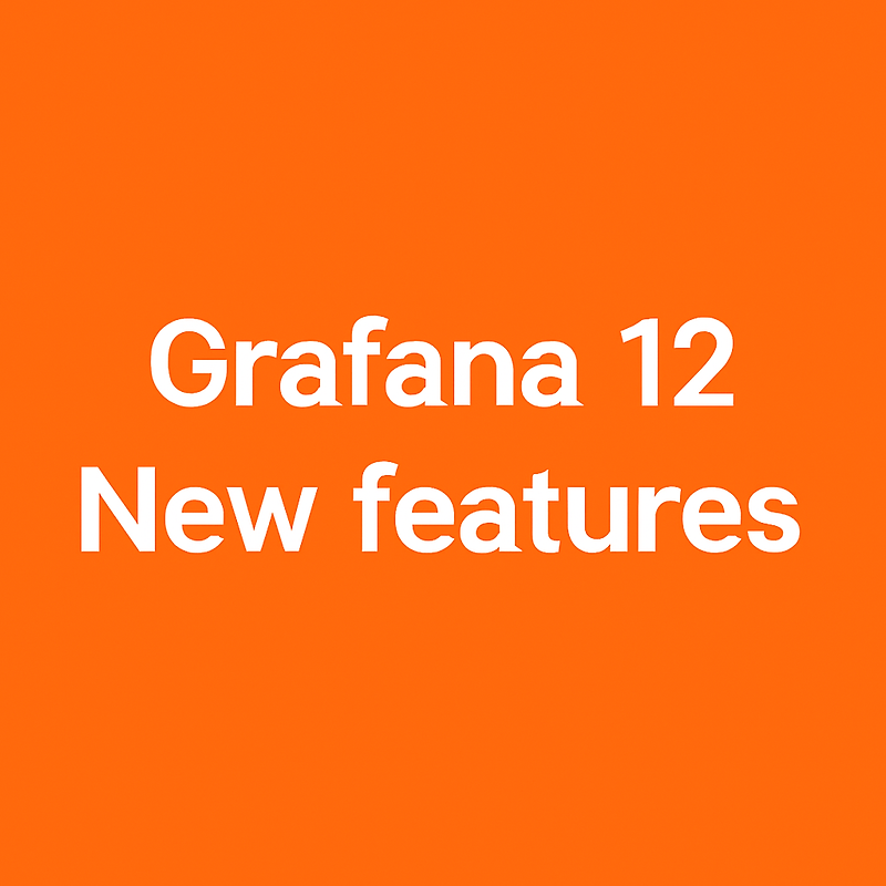 Grafana 12 New features :: 동구멍폴로 IT