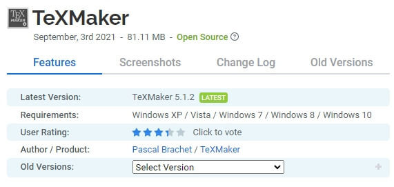 TeXMaker 무료 다운로드