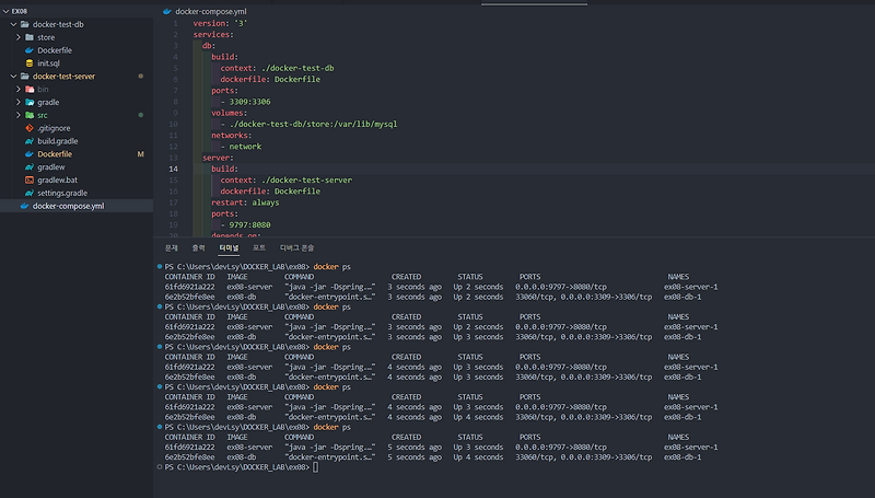 [Docker] Docker Compose [2] (feat. network)