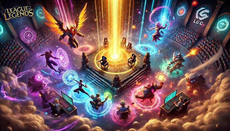 2024년 6월 27일 LPL lgd vs 비리비리 경기 승리 예측