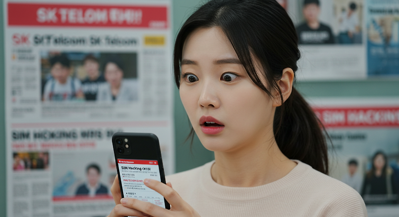 SKT 유심 해킹 터졌다! 2,300만 명 정보 유출? 당신의 폰은 안전한가?