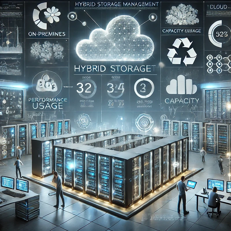 "하이브리드 스토리지 관리 솔루션 탐구: NetApp OnCommand와 Dell EMC Unisphere"