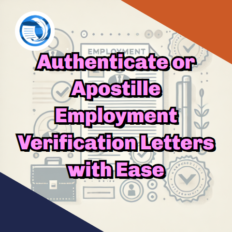 Authenticate or Apostille Employment Verification Letters with Ease