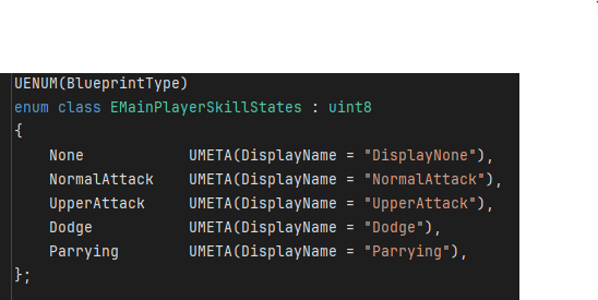 [UE5] Enum class 사용법.
