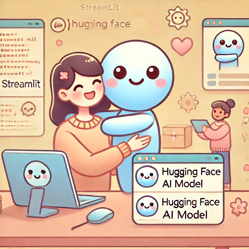 Streamlit으로 쉽게 배포하는 Hugging Face AI 모델