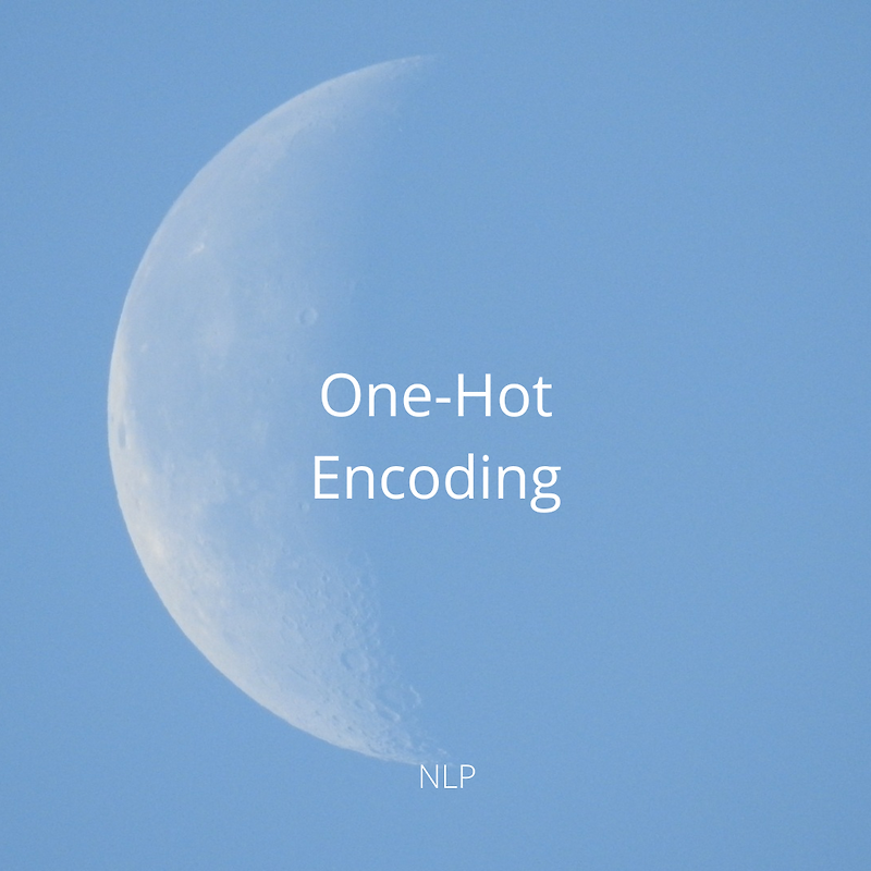 [NLP] 1-7. 원-핫 인코딩(One-Hot Encoding) — Oneul